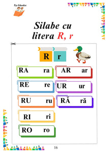 Fișe de citit pentru clasa pregătitoare PDF – 216 pagini – Fise Educative