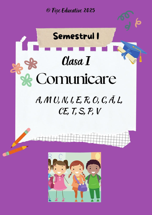 Fișe de lucru pentru clasa I | Fișe Educative – Fise Educative