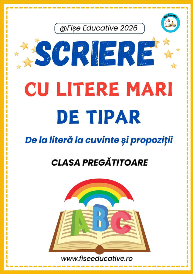 Fișe de lucru pentru clasa pregătitoare | Fișe Educative – Fise Educative